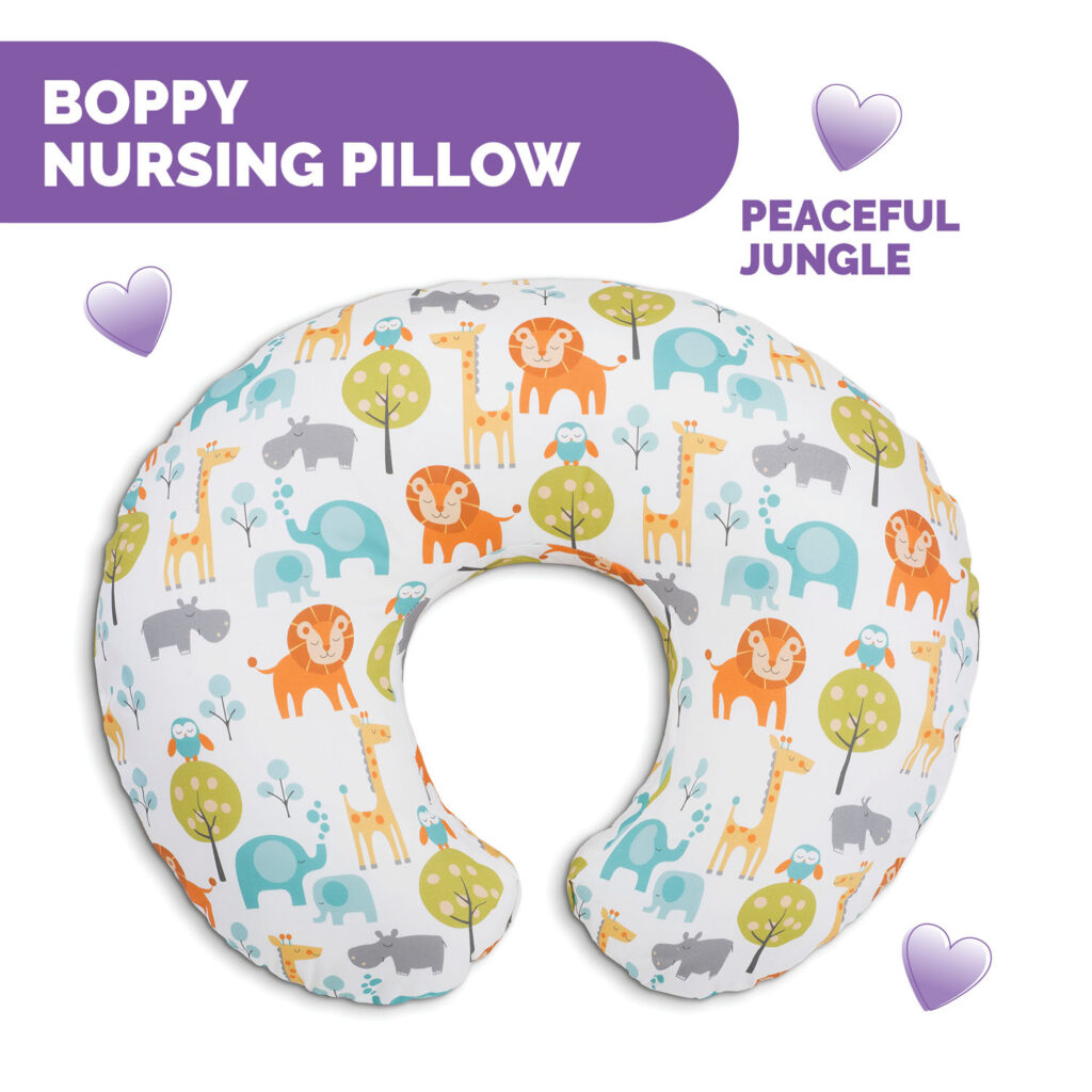 Chicco Boppy Original Nursing Support 0-12m, Peaceful Jungle – Chicco ...